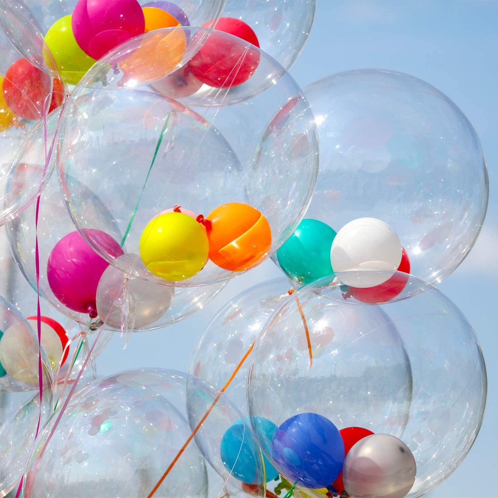 12''20''24''36'' Transparent Bobo Bubble Ballons/Helium Bobo Inflatable ...