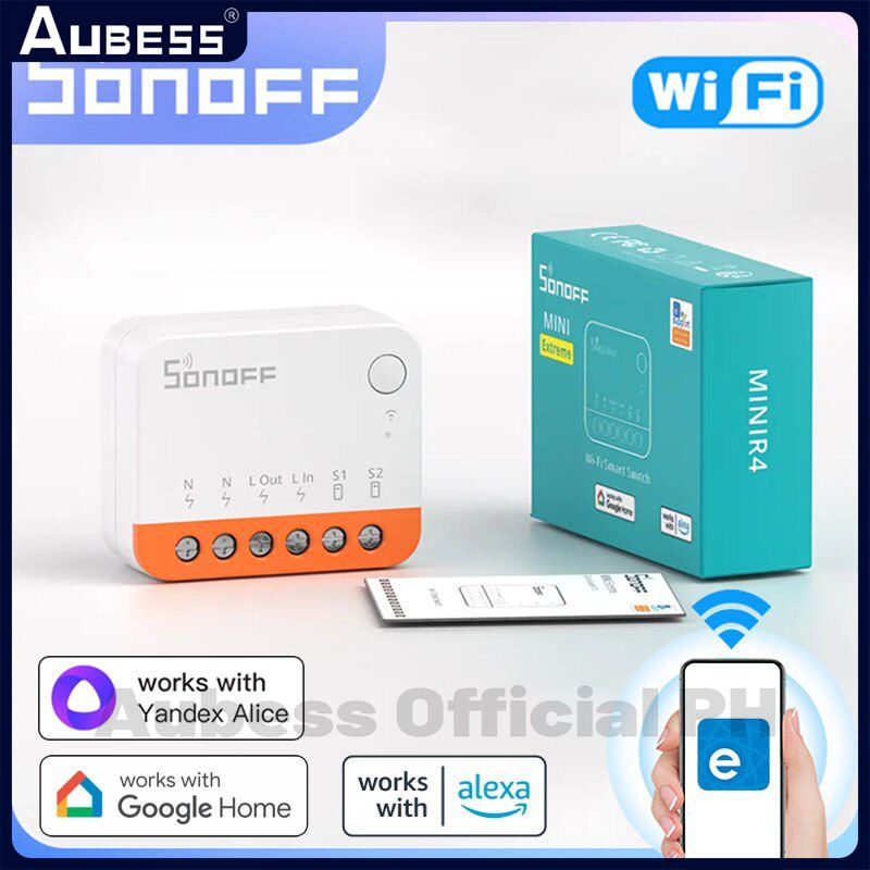 Sonoff Mini R4 Wifi Switch 100-240v Extreme Smart Home Relay Module ...