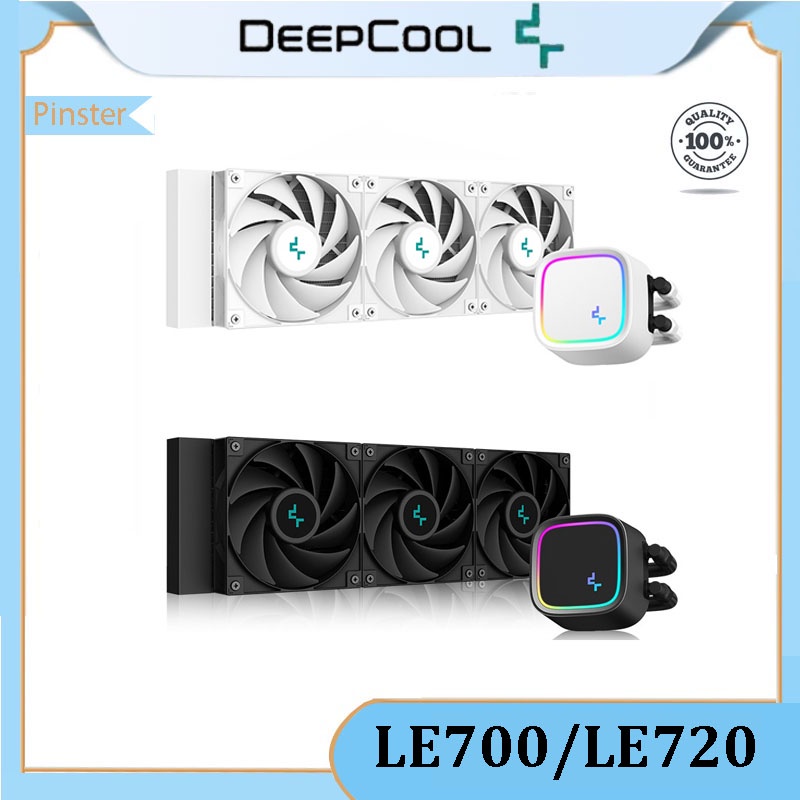 Deepcool GAMMAXX LE700/LE720 WH 360mm CPU AIO Liquid Cooler White ARGB ...