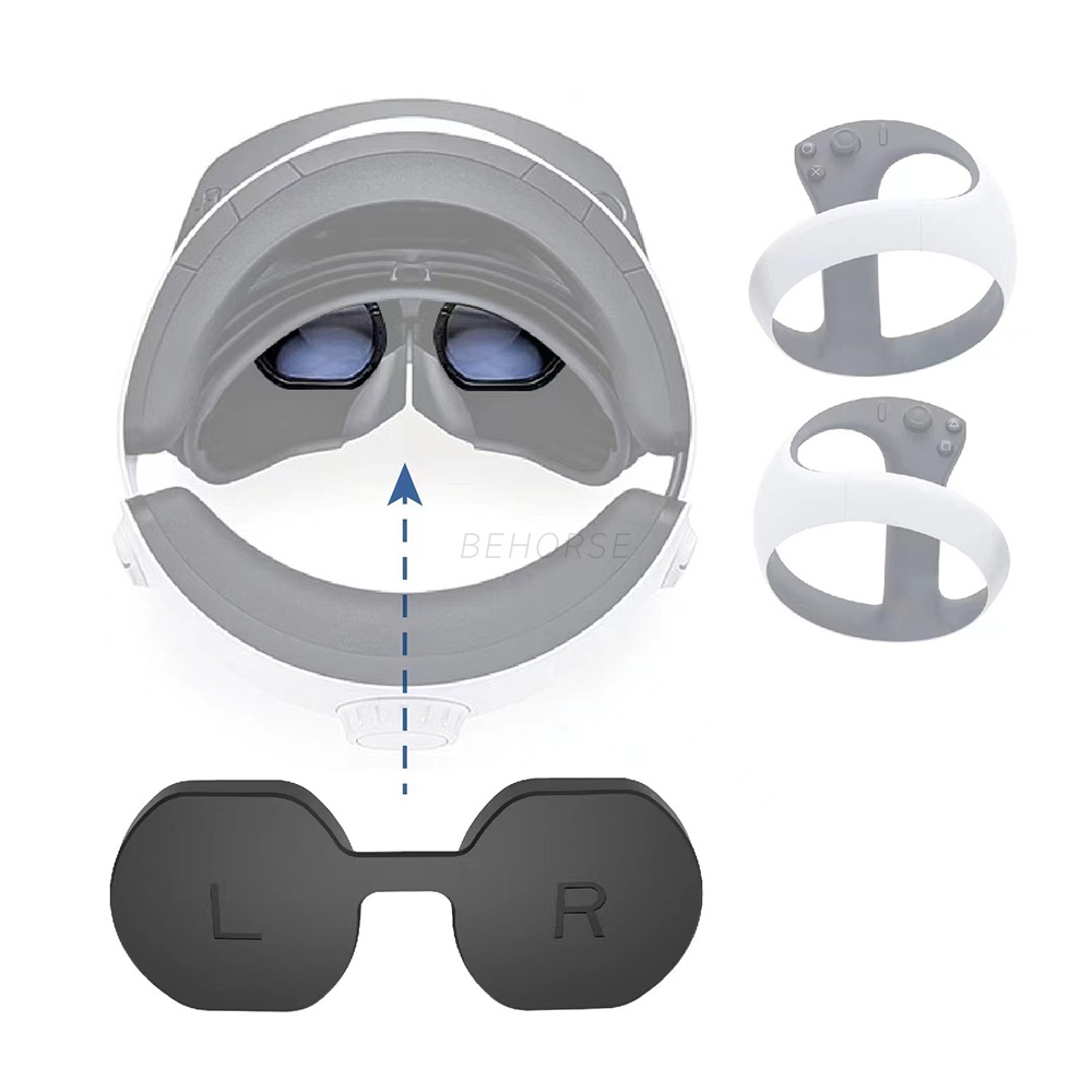 PSVR2 glasses thickened silicone protective cover PSVR2 helmet dust ...