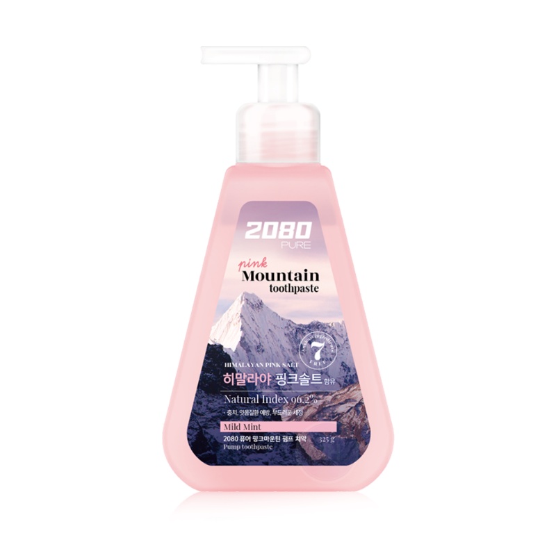 AEKYUNG 2080 Pure Mountain Pink Salt Pumping Toothpaste 325g | Shopee ...
