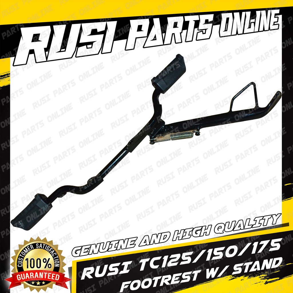 RUSI TC125/150/175 Center Footrest w/ Side Stand/TC Side Stand Only/ TC ...