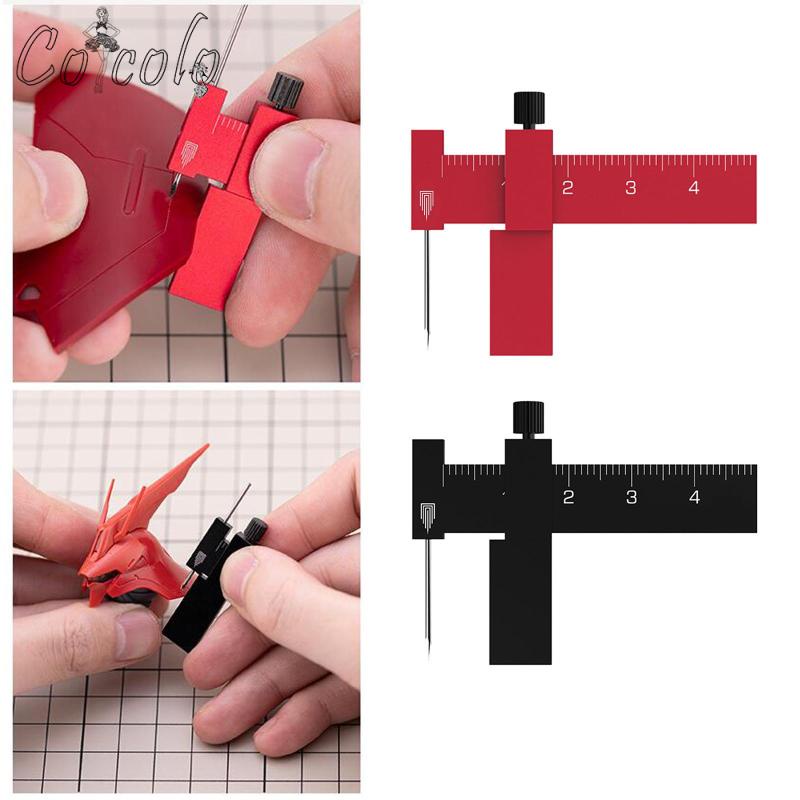 [sparkfire1] Equidistant Parallel Scriber Tool Carving Ruler T14A02 ...