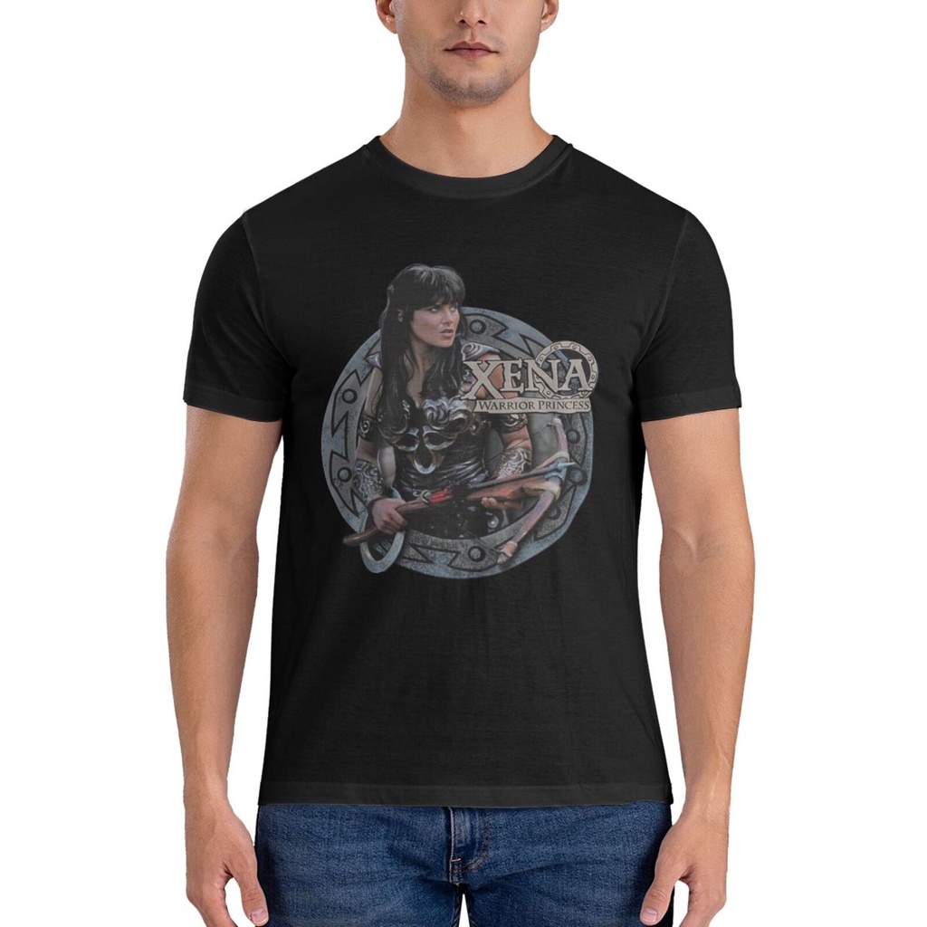Xena The Warrior Princess Lucy Lawless Graphics Cotton Print Tshirt ...