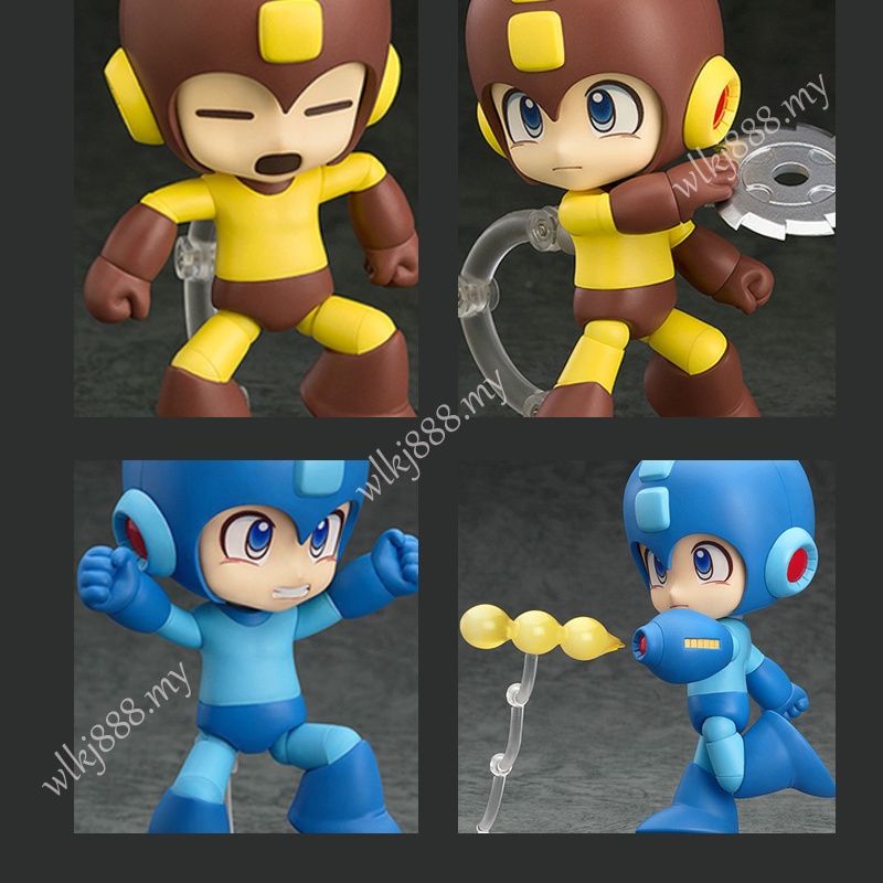 Rockman Action Figure 556 Mega Man Change Face Anime Articulado Model ...