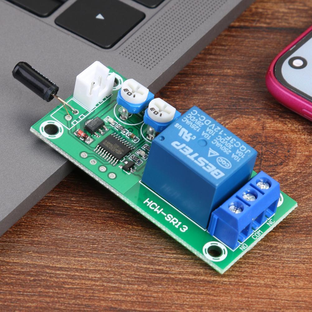 Vibration Sensor Trigger Board Relay Switch Module for DIY Alarm System ...
