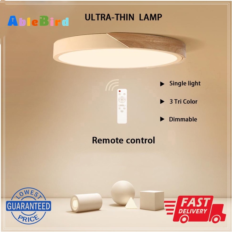 Modern LED Ceiling Light Remote Control Living Room Lights Lighting ...