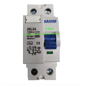 Sassin 100A 1P+E 2Pole 30ma RCCB, Circuit Breakers ELCB, RCB RCBO RCCB ...