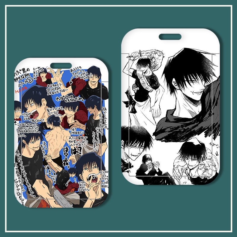 Anime Cartoon Jujutsu Kaisen Fushiguro Toji Custom Student School ID ...