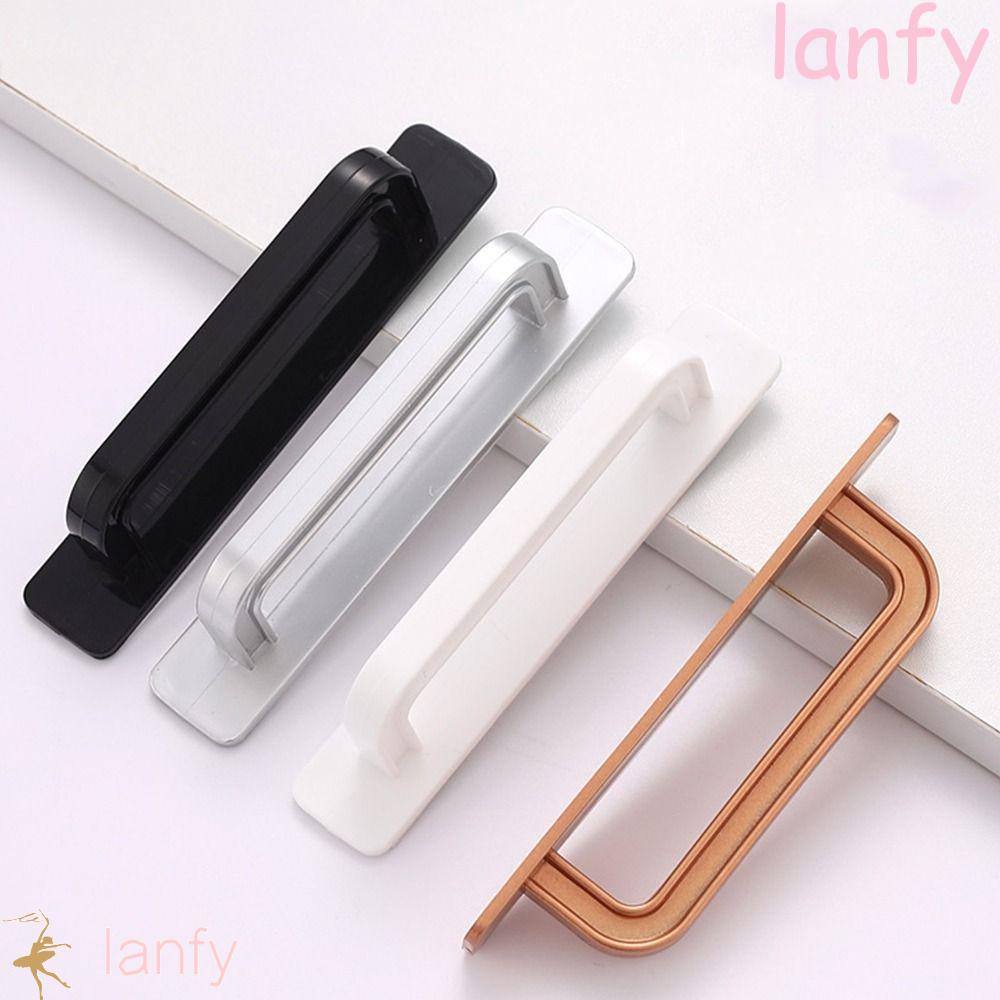LANFY Door Pull, Self-adhesive Surface Mounted Door Handle, Fashion No ...