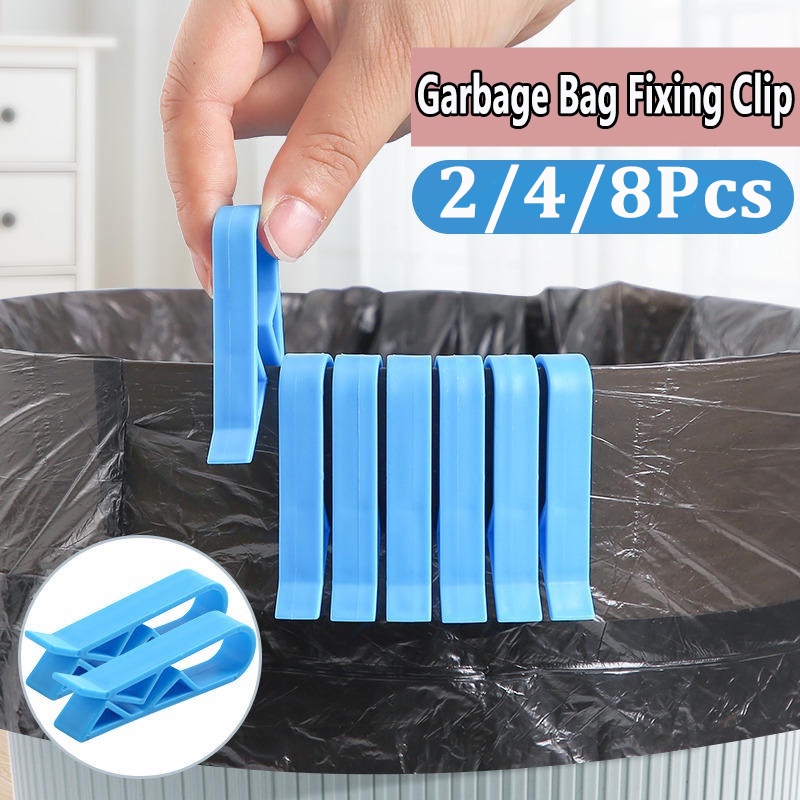 Kitchen Garbage Bags Anti-Slip Fixed Clip / Household Waste Bin Waste ...