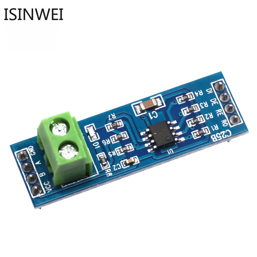 MAX485 Module RS-485 TTL Turn To RS485 MAX485CSA Converter Module for Arduino Microcontroller ...