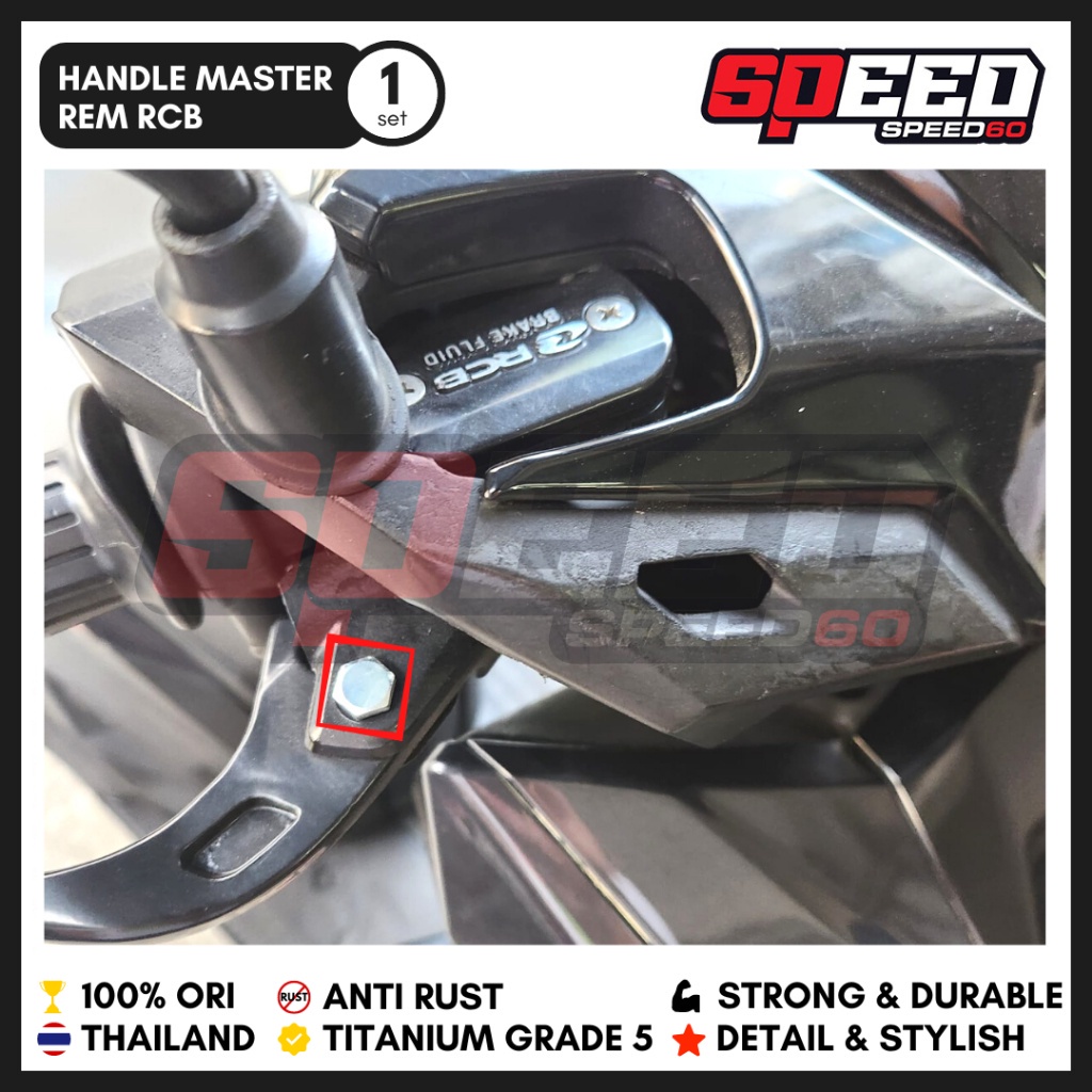Rcb Brake Master Handle Bolts Thailand Grade 5 Probolt Titanium Bolts ...