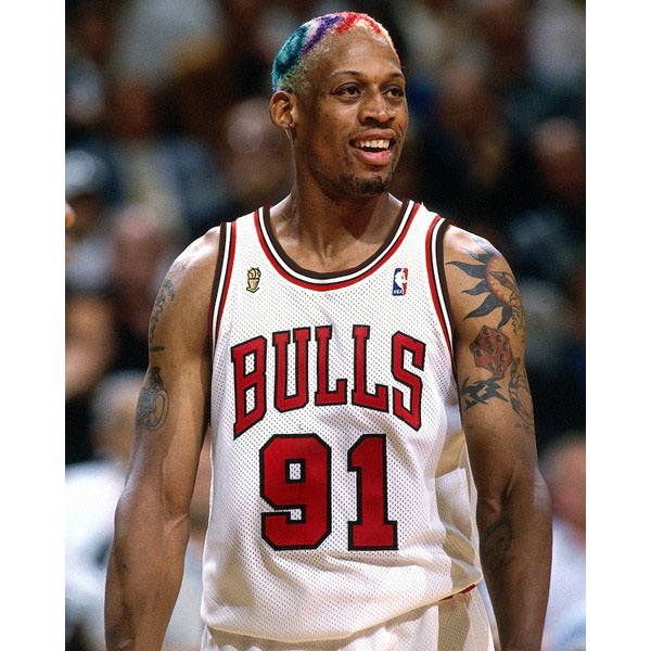 Dennis Rodman #91 Hardwood Classics Jersey | Shopee Philippines