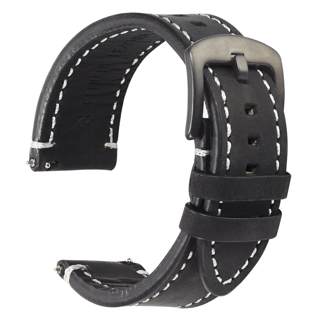 18mm 20mm 22mm 24mm Universal Watch Strap Quick Release Wristbelt Retro ...