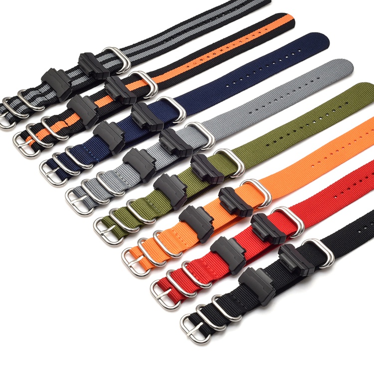 Adapters 16mm Conversion RAF Nylon Watch Band Strap Kit for G-Shock MIL ...