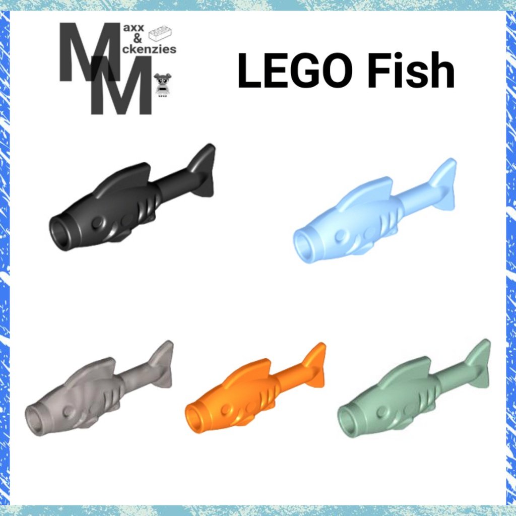 Fish Water (64648) LEGO Animal (sold per 2pcs/1pc) | Shopee Philippines