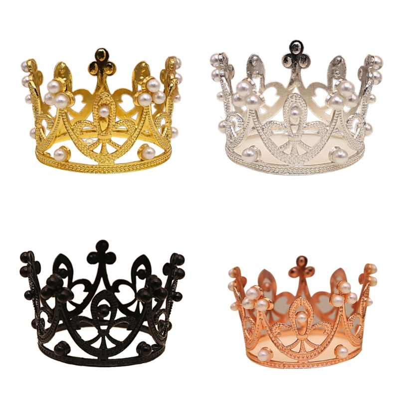 mtt Girls Boys Photography Gold Crown Props Newborn Photo Props Crown ...