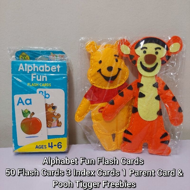 ALPHABET FUN FLASH CARDS 50 FLASH CARDS 3 INDEX CARDS 1 PARENT CARD ...