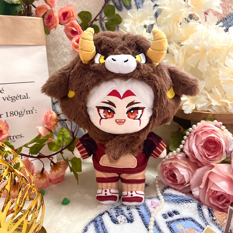 20cm Doll Clothes Genshin Impact Arataki Itto Plushie Plush Doll Cotton ...