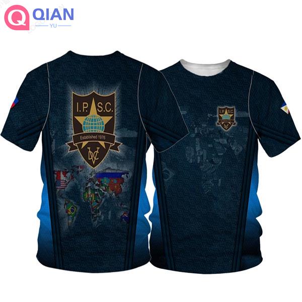 Quick Dry Elastic Breathable IPSC Map T Shirt For Mant-shirts | Shopee ...