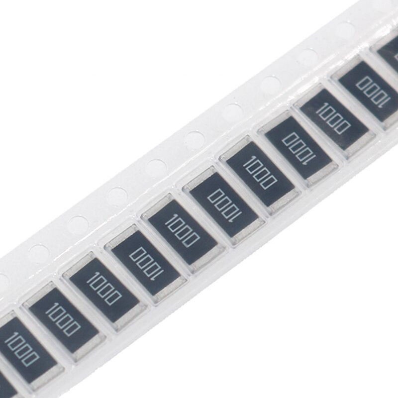 100pcs/lot SMD 2010 Resistor 5% 750mW resistance 0R Ohm 0R 1.2KR 1.3KR ...