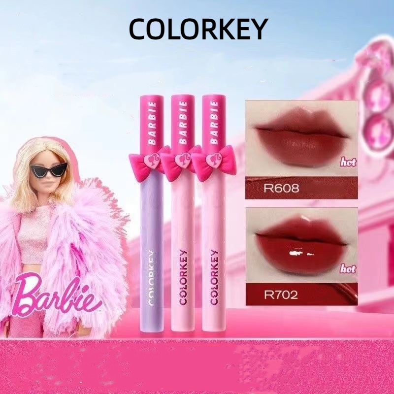 618 New Product Colorkey/Kolaqi Air Lip Glaze Sweetheart Barbie Limited ...
