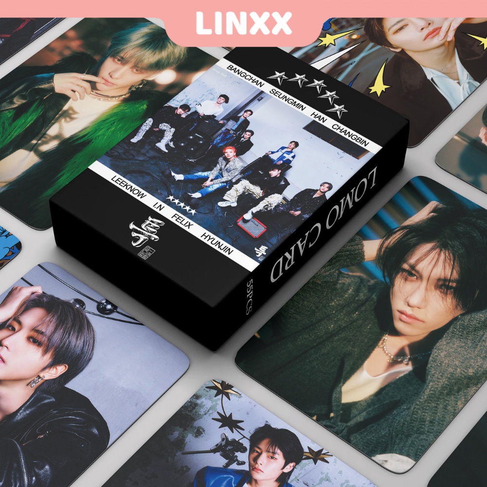 LINXX 55 Pcs Stray Kids S-Class Album Lomo Card Kpop Photocards ...