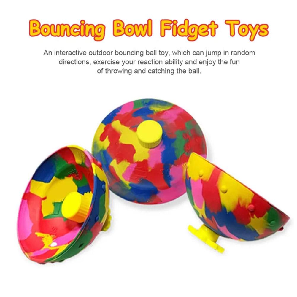 Flipoppa Bouncing Bowl Novel Fidget Toys Hip Hop Rubber Anti Stress