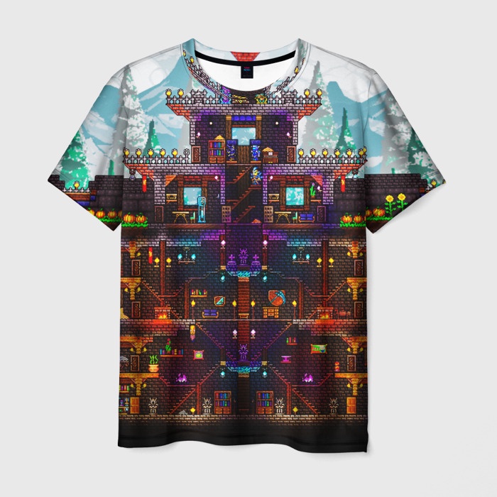 Men's 3D T-shirt "Terraria" | Shopee Philippines