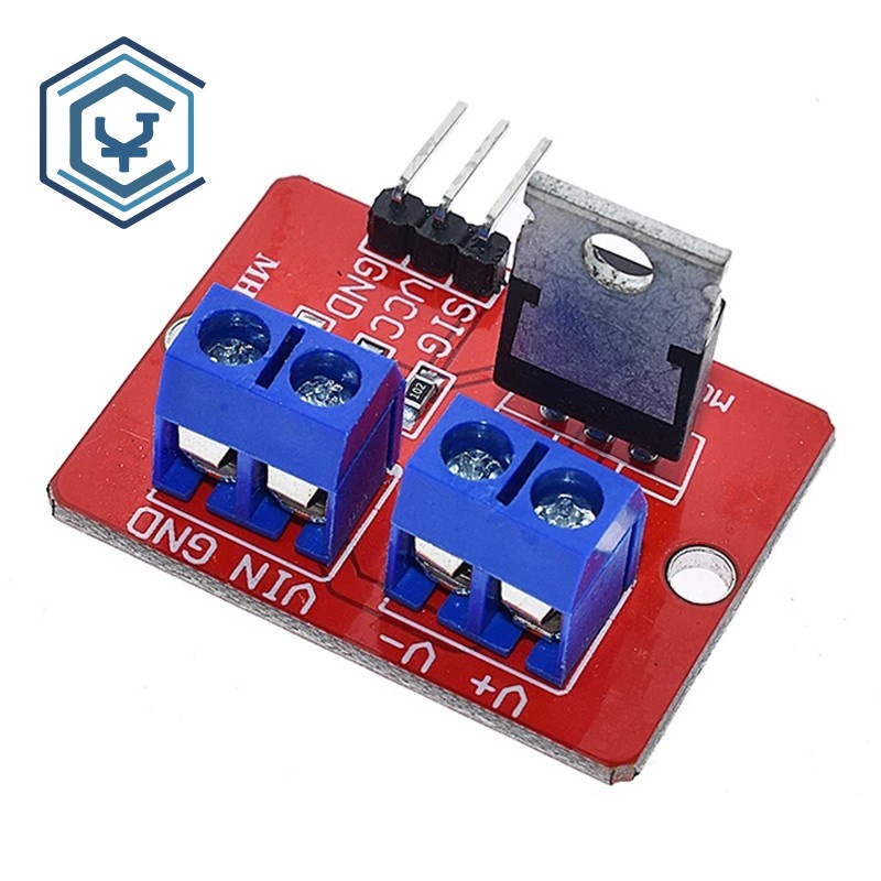 0 24v Top Mosfet Button Irf520 Mos Driver Module For Arduino Mcu Arm Raspberry Pi Shopee