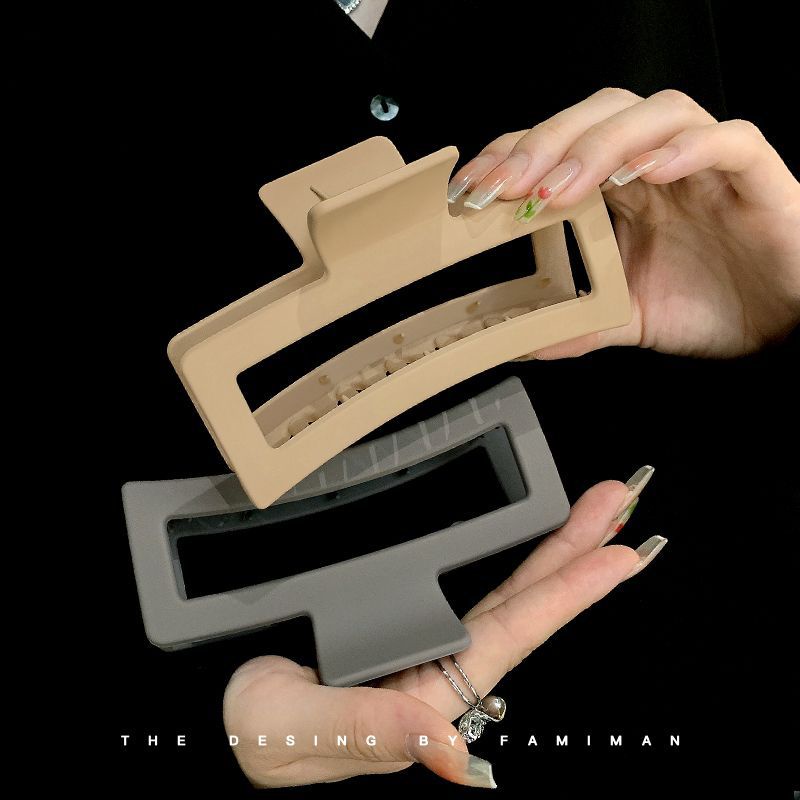 Japanese and Korean Style High-end Color Matching Hair Clip, Simple and ...