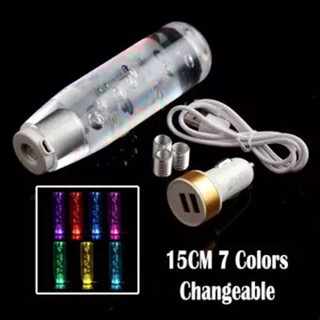 10/15/20/40CM Gear Shift Knob Universal LED Crystal Lever Kambyo For ...