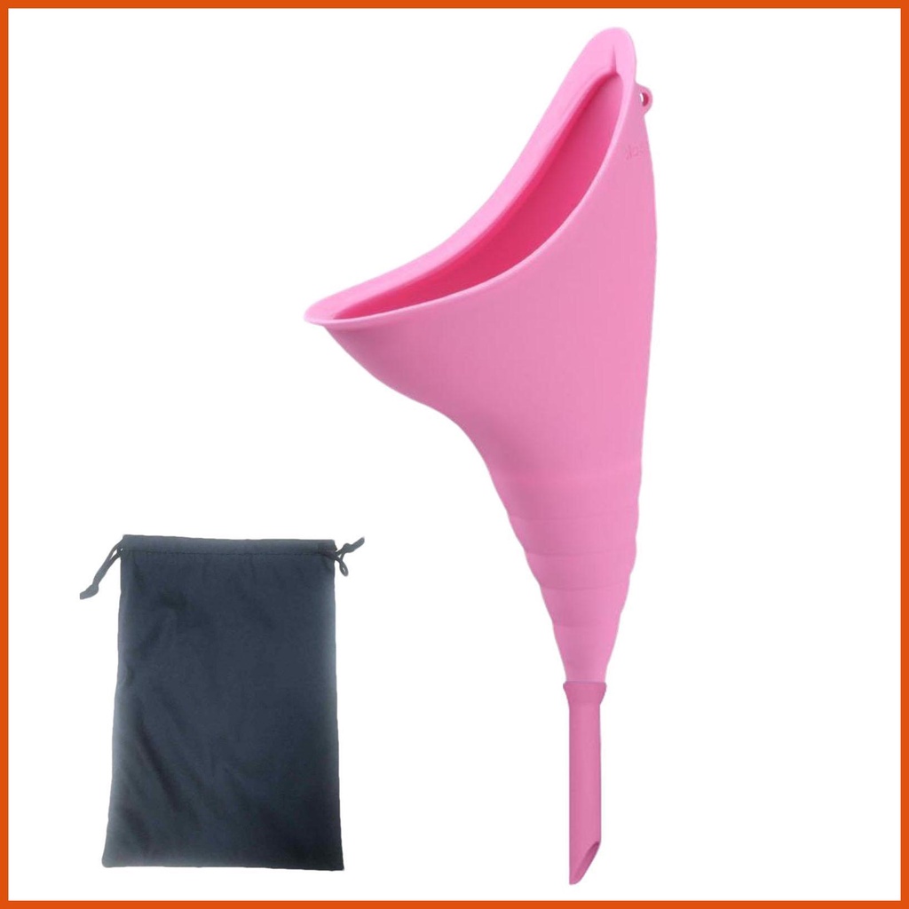Pee Funnel for Women Silicone Pee Funnel Portable Urinal Leakproof Easy ...