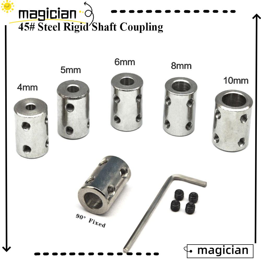 MAG Steel Rigid 4/5/6/8/10mm 4mm To 8mm Rigid coupling Jaw Shaft ...