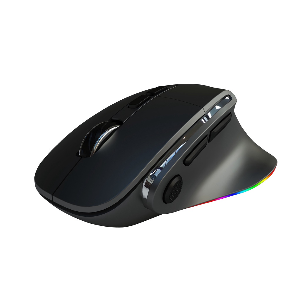 Wireless Mouse Type C Rechargeable Dual Mode Mouse Bluetooth+2.4G ...