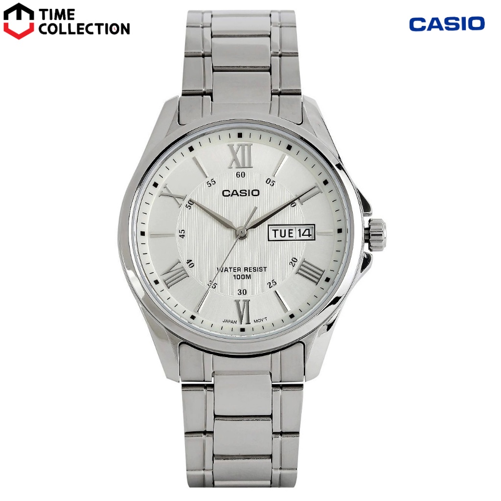 Casio MTP-1384D-7AVDF Analog Stainless Steel Strap Watch For Men ...