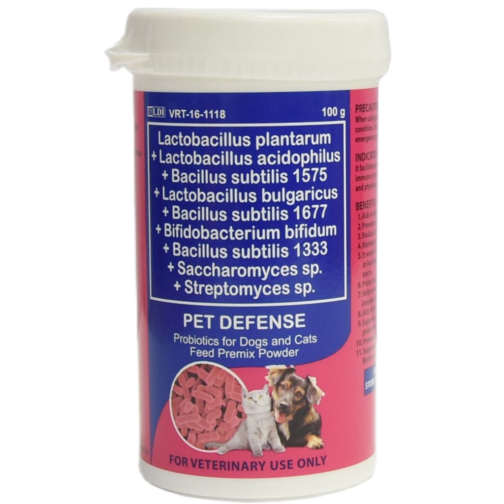 Pet Defense Probiotics for dogs and cats. Feed Premix Powder | Shopee ...