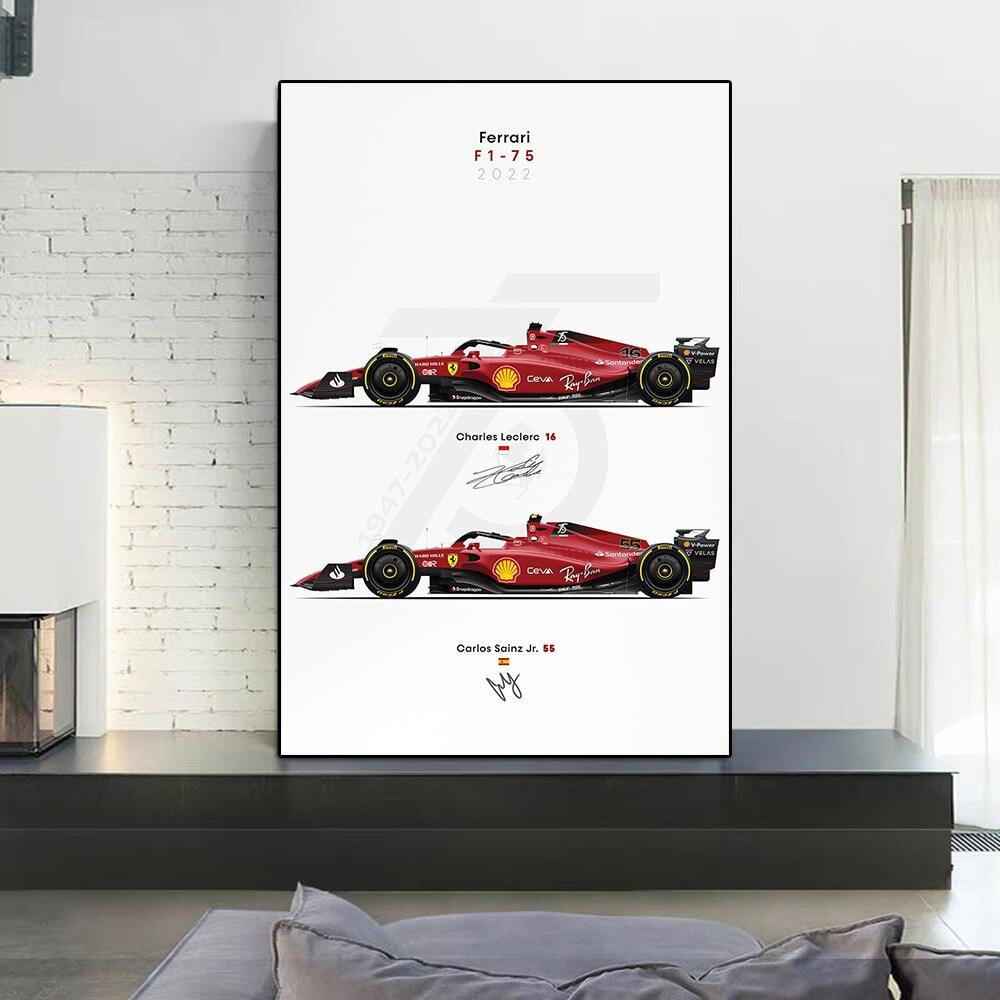 Grand Prize Championship Charles Leclair Racing Poster and Printer ...