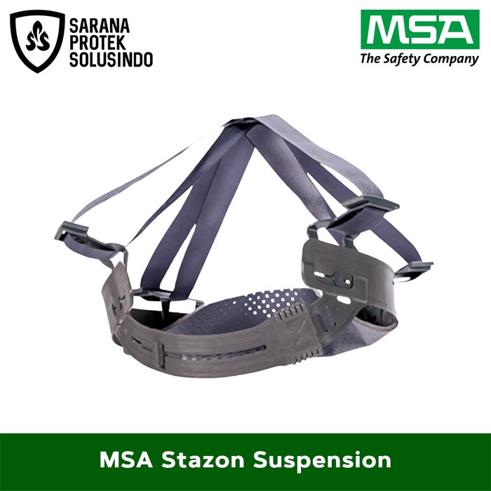 Msa V GARD STAZON Suspension Inner Safety Helmet MSA STAZ-ON Ratchet ...