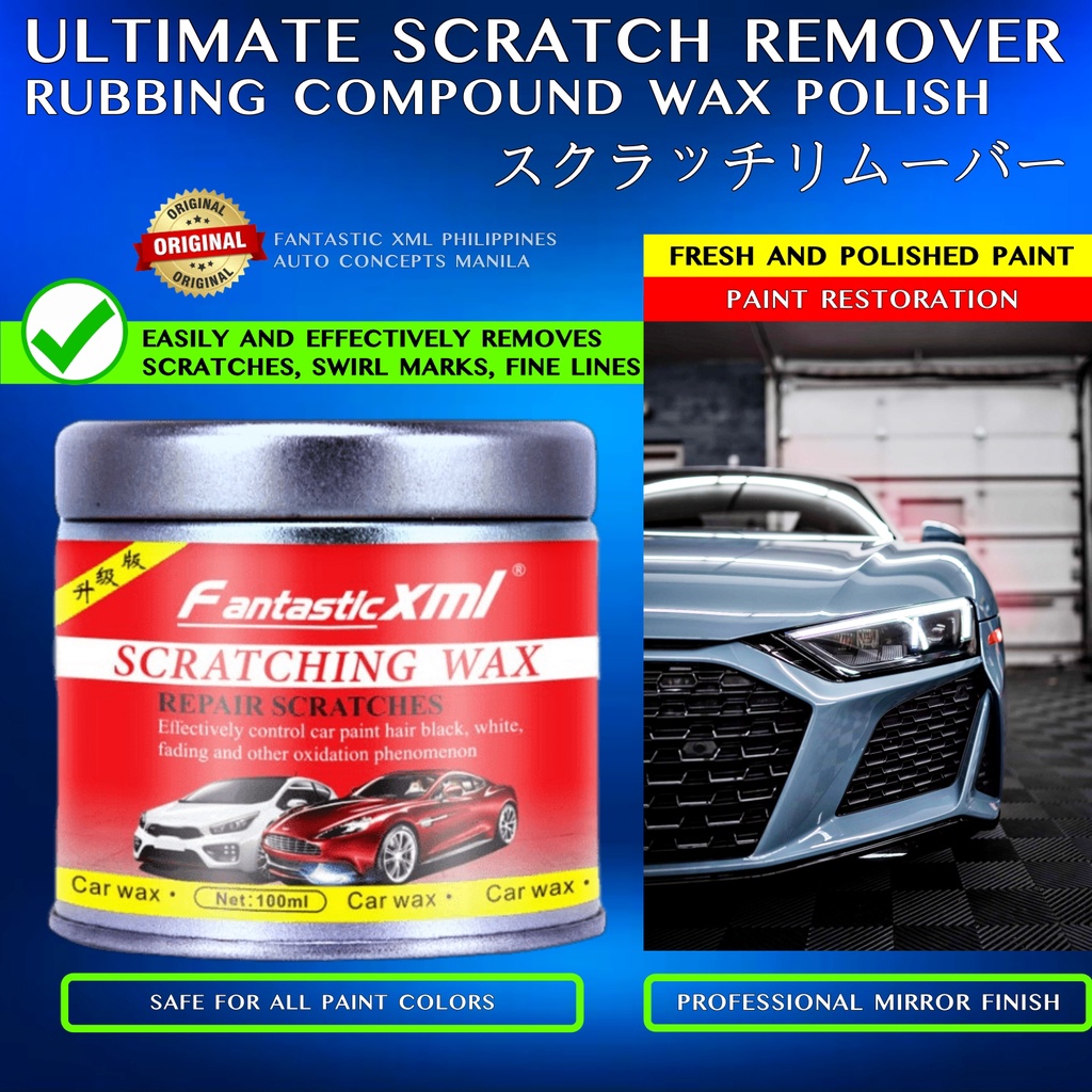 ORIGINAL ULTIMATE SCRATCH REMOVER RUBBING COMPOUNDPROFESSIONAL ...