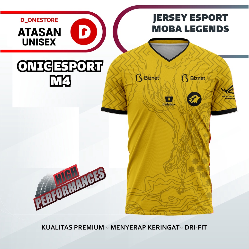 ersey ONIC ESPORT MPL S 11 2023 Home Away Pro Edition Onic Esports ...