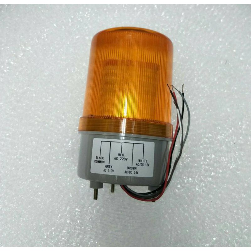 LED Rotating Light Model: LTE1101 Rotary Warning 4 "With Yellow 3 ...