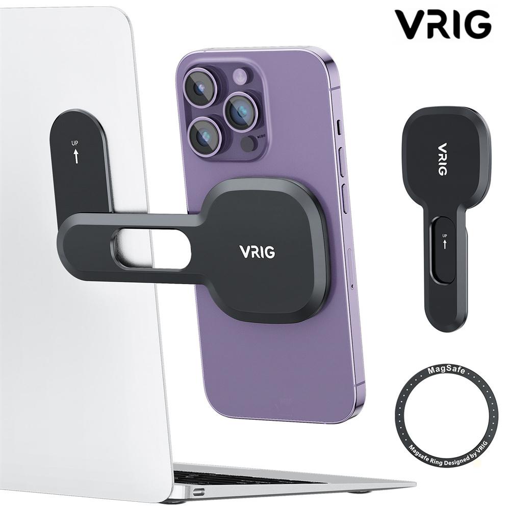 VRIG MG-10 Universal Magnetic Laptop Phone Holder Phone Stand Side ...