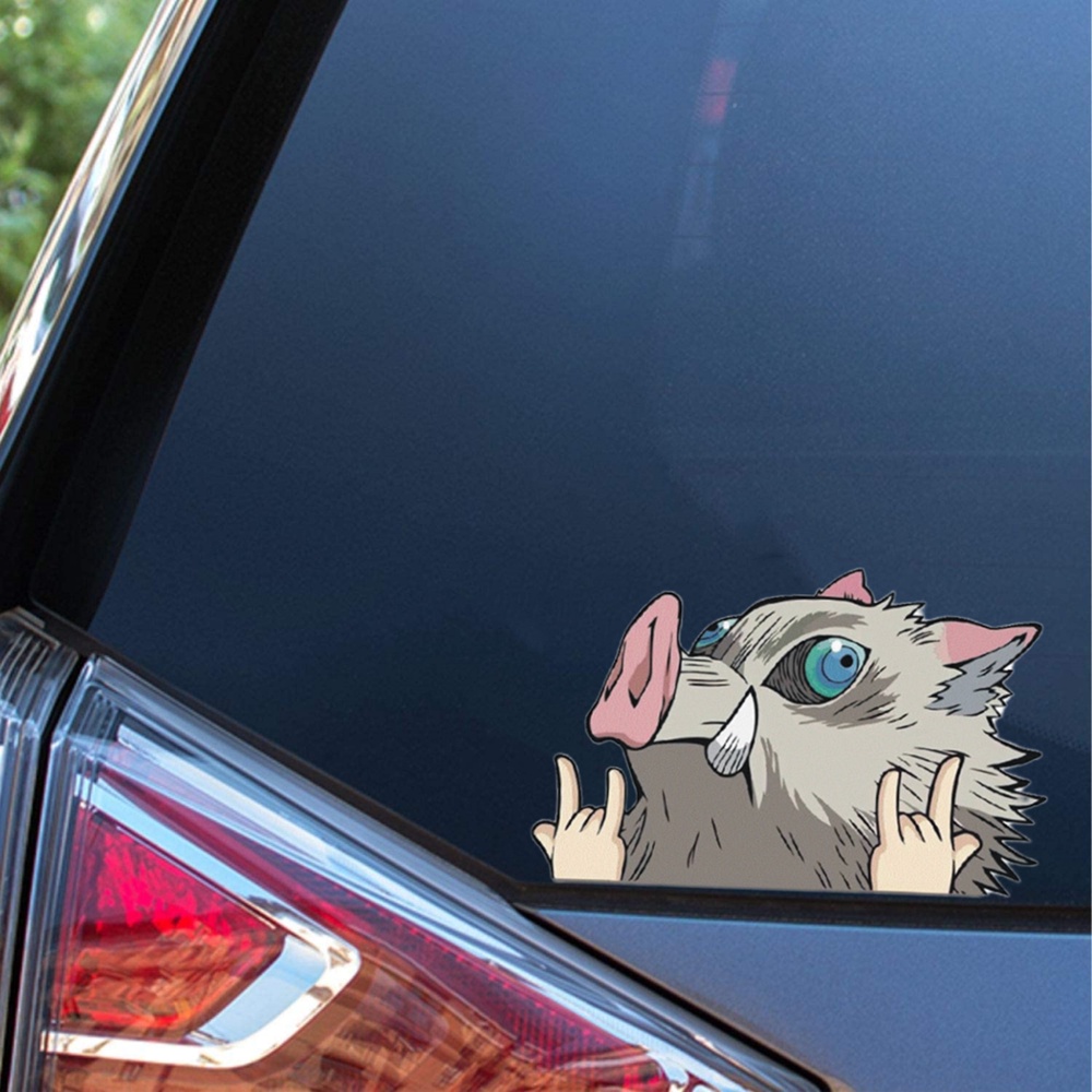 Kimetsu no Yaiba/Slayer Demon Surprised Emoji Pack Sticker Vinyl Bumper ...