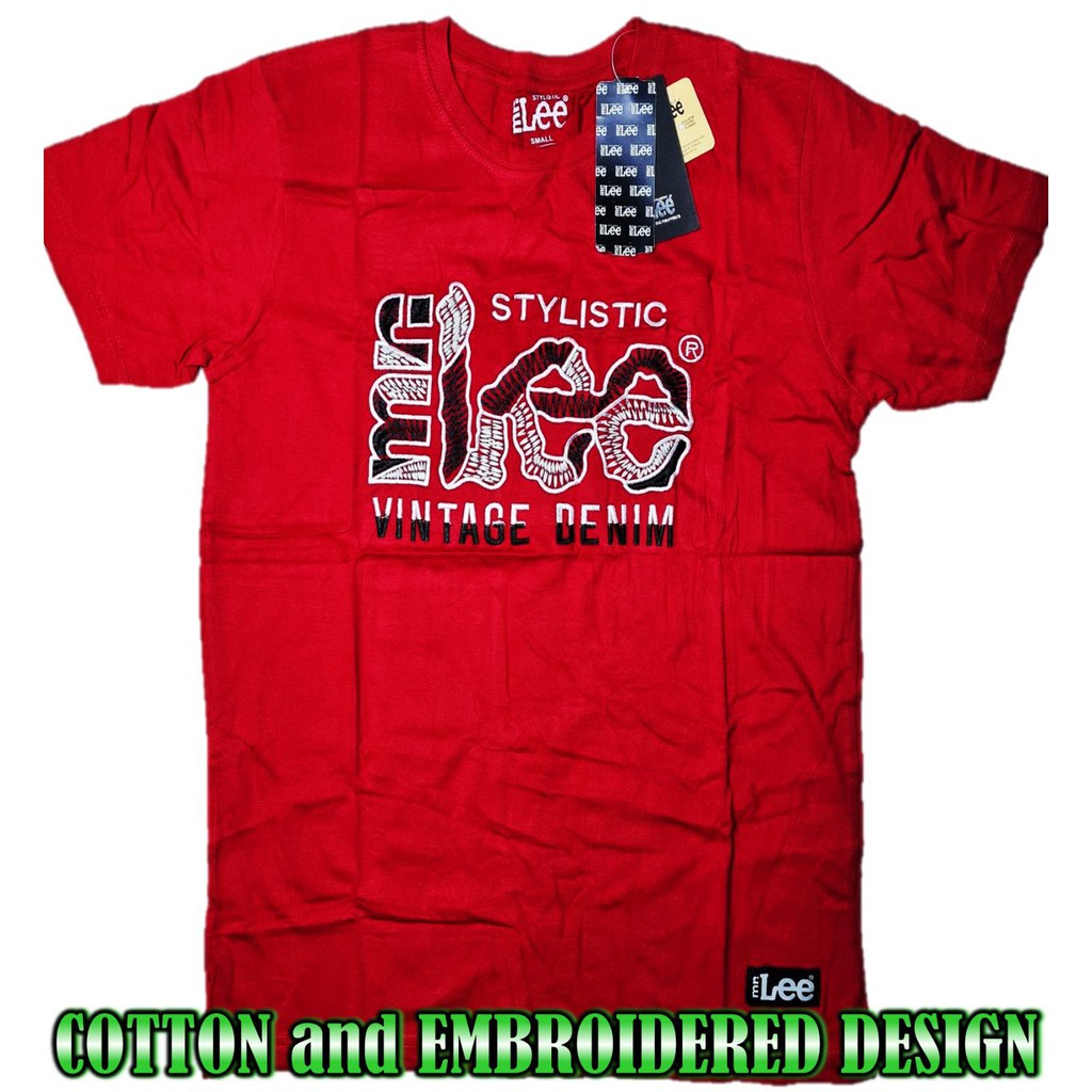 MR.LEE Cotton Shirt for MEN Branded Embroidered | Shopee Philippines