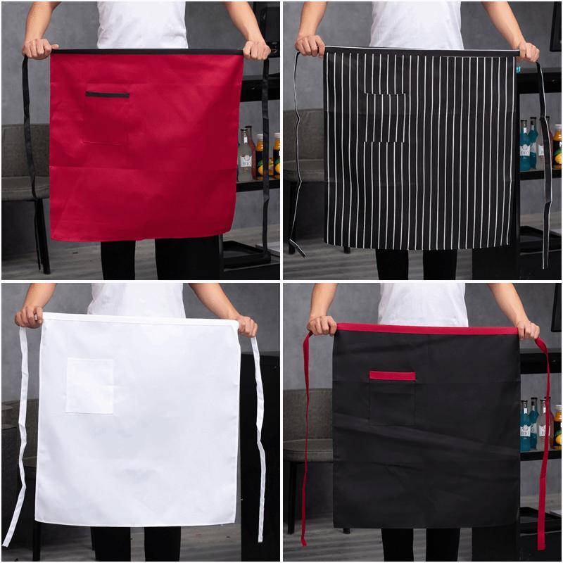 Chef Apron half kitchen chef half body Men's hotel restaurant ...