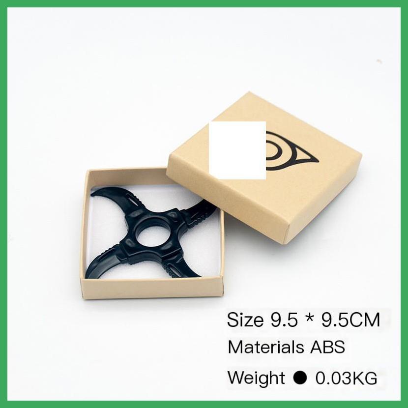 Anime Peripheral Wind Demon Shuriken ABS Plastic Weapon Toy Mini ...