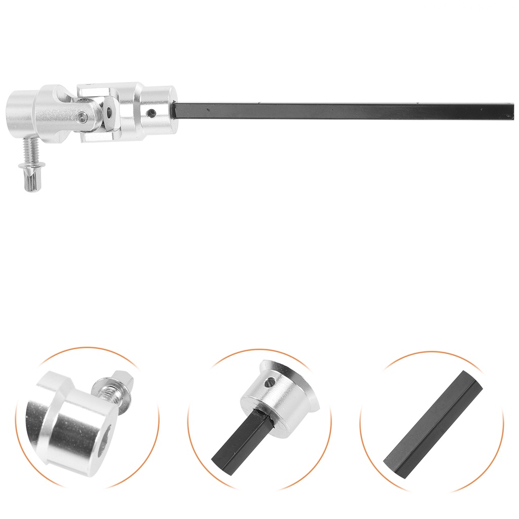 [READY STOCK] Double Step Connecting Rod Kick Drum Pedal Link Bar ...