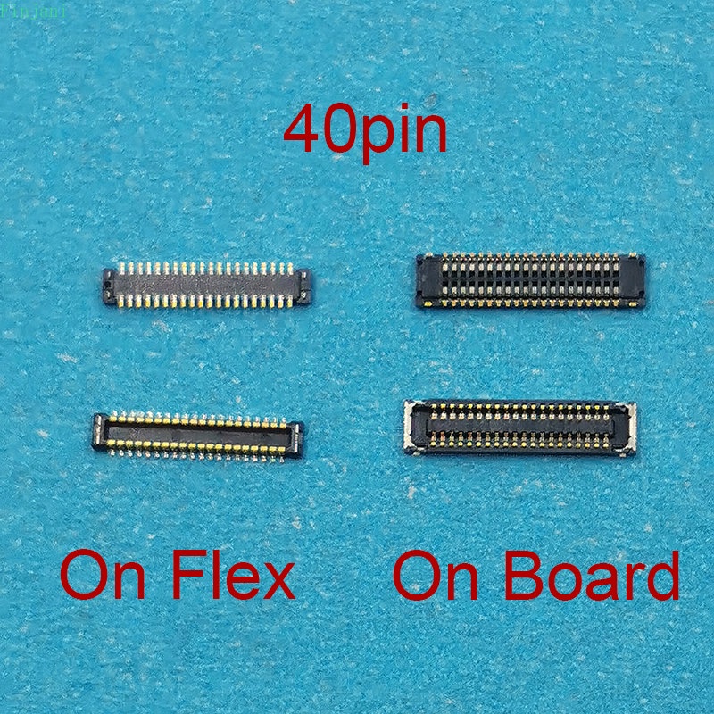 2Pcs 40Pin LCD Display Screen FPC Connector On Board For Motorola Moto ...